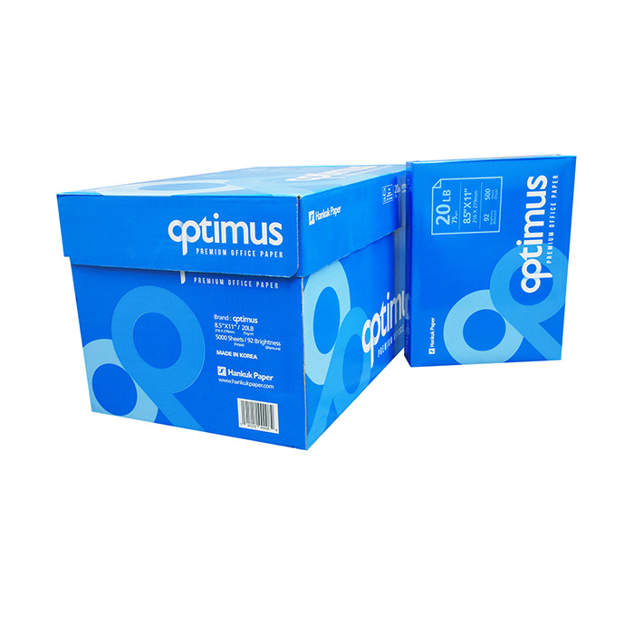 OPTIMUS 92 8 5 X 11 White Copy Paper InStock Supplies
